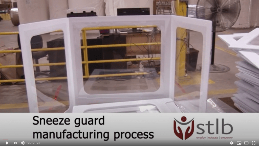 Sneeze Guard Production — stlb™